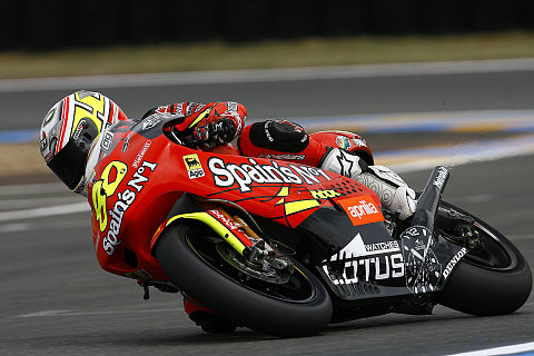 Warm-Up 250cc: Barbera, Lorenzo, de Angelis