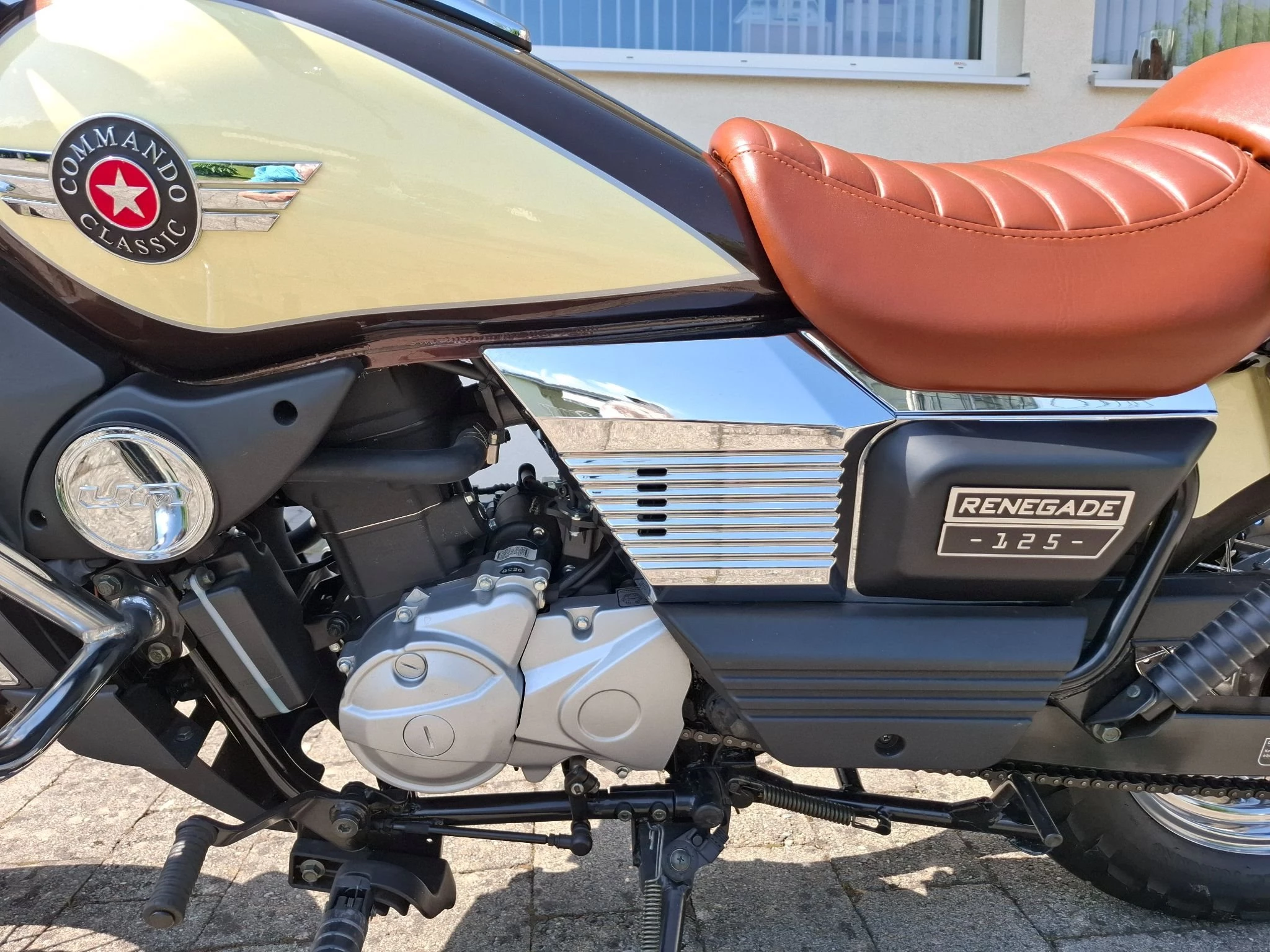 Gebrauchte United Motors UM Renegade Commando 125, EZ: 2018, 1.200 km ...