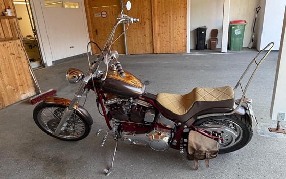 Gebrauchte Harley-Davidson CVO Softail Springer FXSTSSE, EZ: 2001, 70. ...