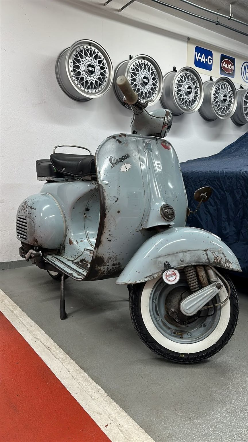 Gebrauchte Vespa 125 VNB, EZ: 1961, 45.245 km, 10.499,00 EUR