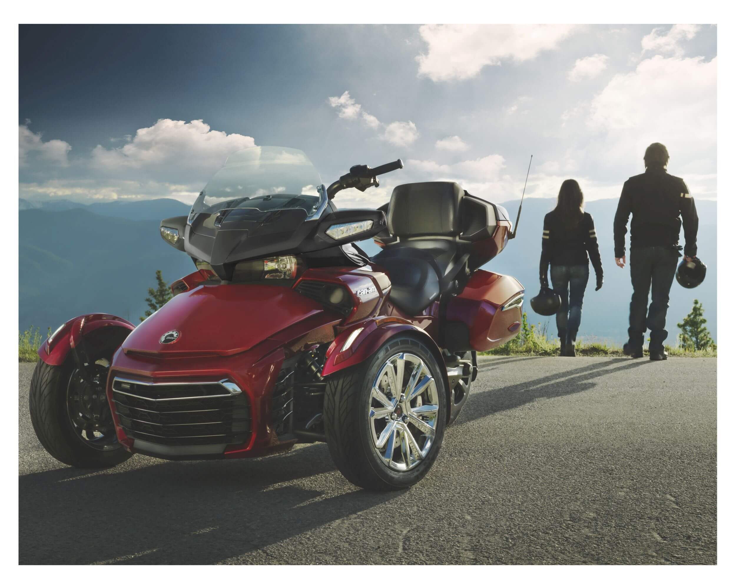 Motorrad Vergleich Can-Am Spyder F3 Limited 2017 vs. Can-Am Ryker 900 ...