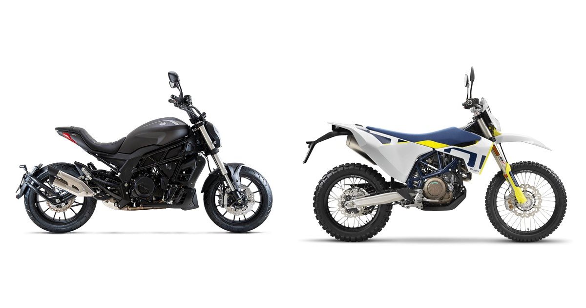 Motorrad Vergleich Benelli 502 C 2022 vs. Husqvarna 701 Enduro 2022