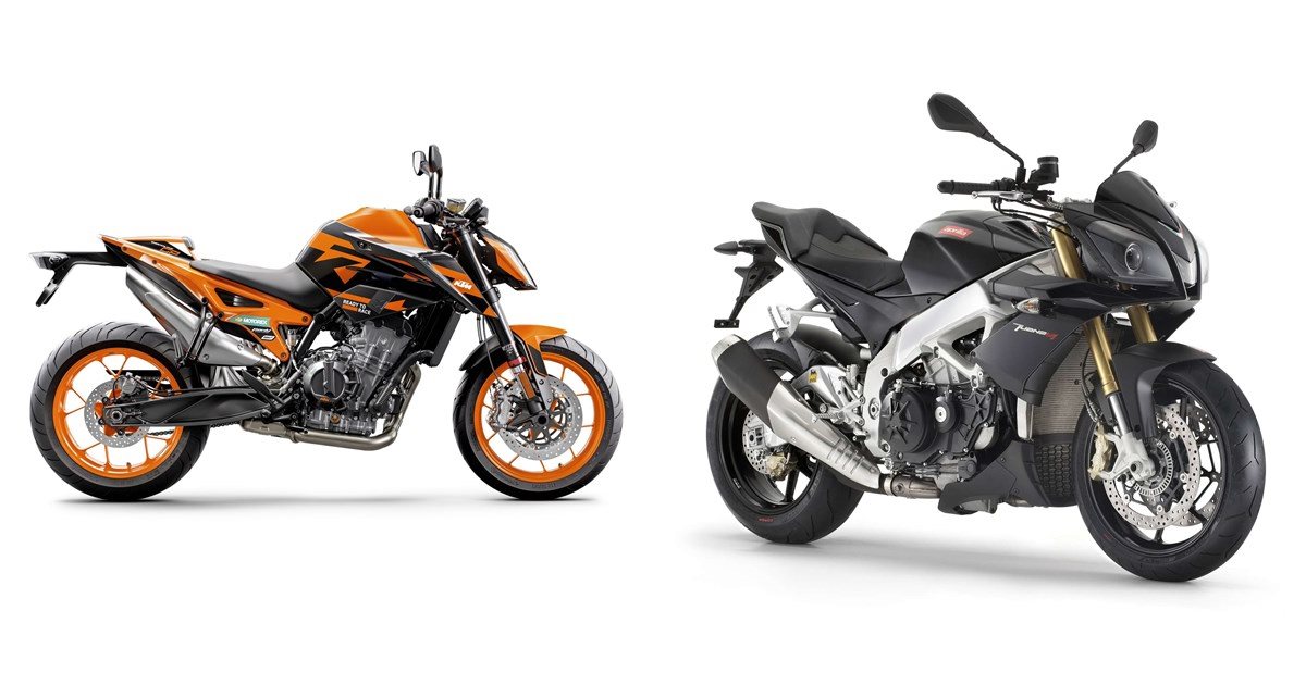 Motorrad Vergleich Ktm 890 Duke Gp 2022 Vs Aprilia Tuono V4 R Aprc 2014