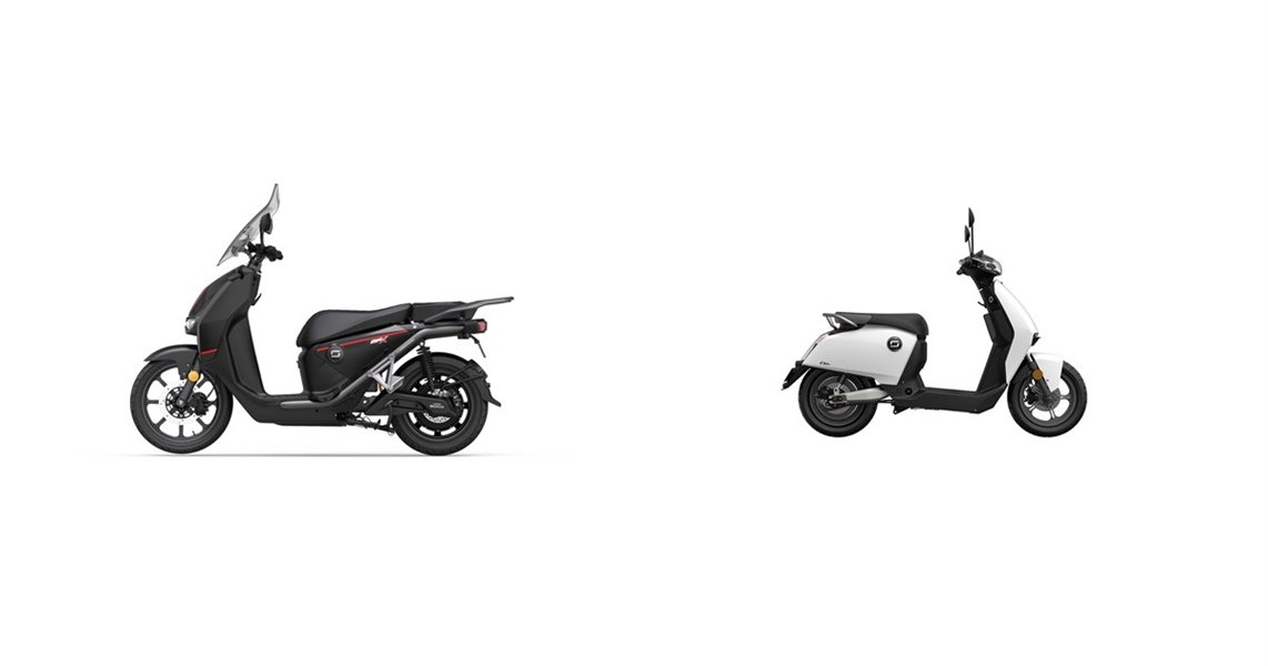 Motorrad Vergleich Super Soco CPX 2022 vs. Super Soco CUX 2020