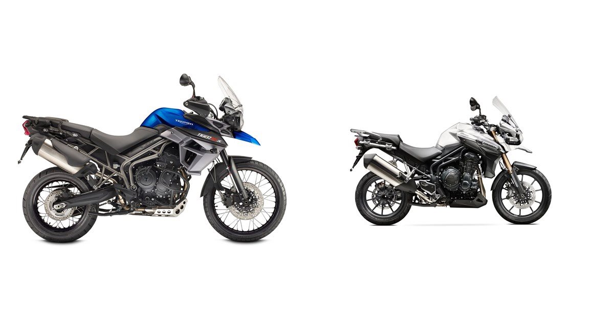 Triumph Tiger 800 XCx 2015 vs Triumph Tiger Explorer 2015