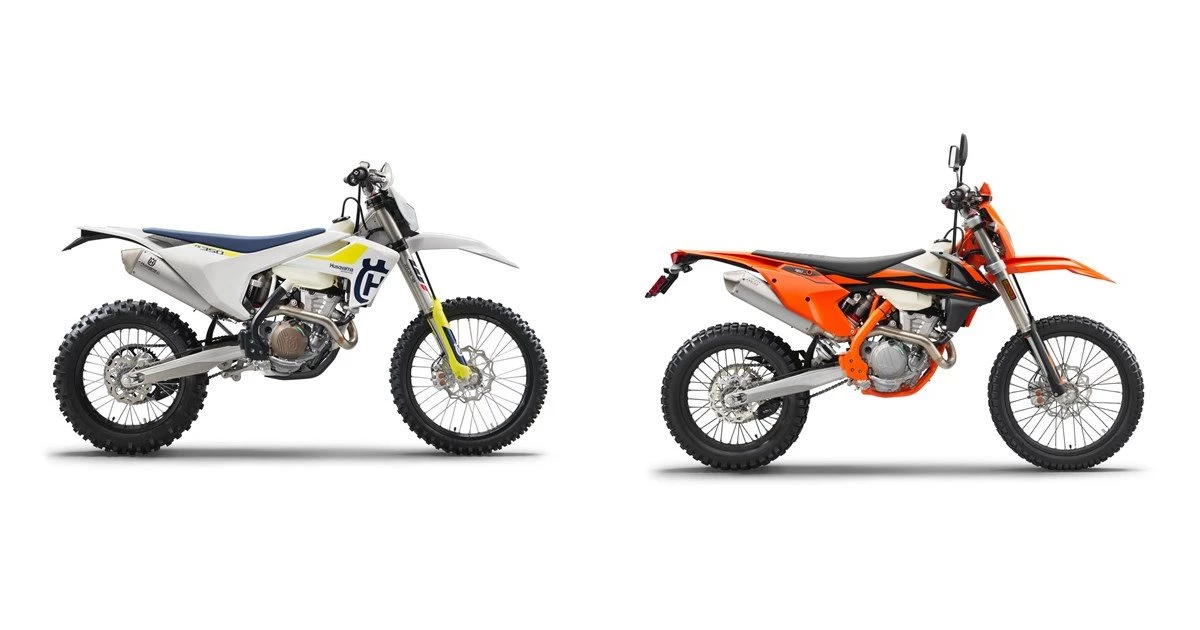 Husqvarna FE 350 2019 vs KTM 350 EXC-F 2019