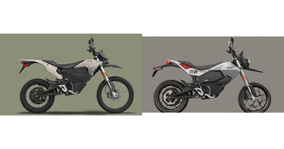 Motorrad Vergleich Zero FX 2022 vs. Zero FXE 2022