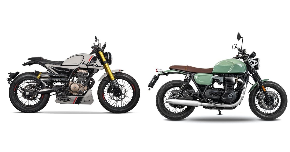 Comparaison des motos FB Mondial HPS 125i 2022 VS. Brixton Cromwell ...