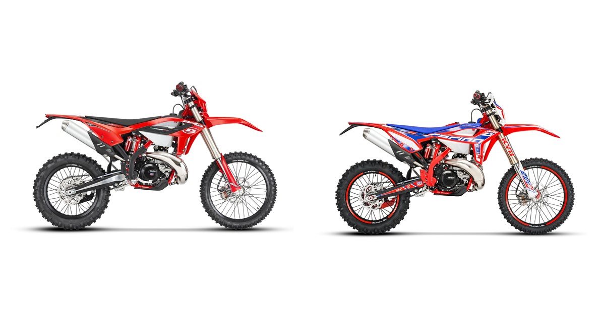 Motorrad Vergleich Beta RR 300 2T 2023 vs. Beta RR 300 Racing 2020