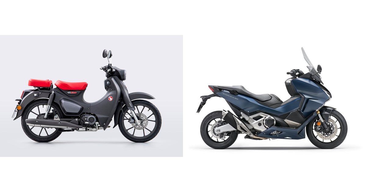 Comparaison des motos Honda Super Cub C 125 2022 VS. Honda Forza 750 2022