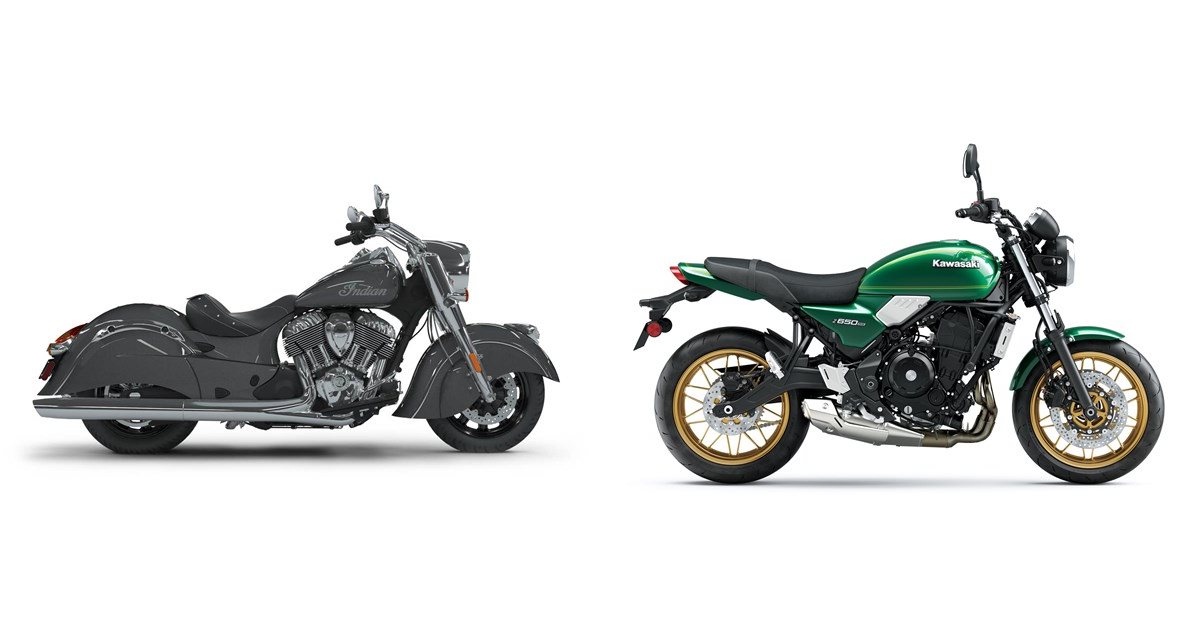 Indian Chief 2019 vs Kawasaki Z650 RS 2022