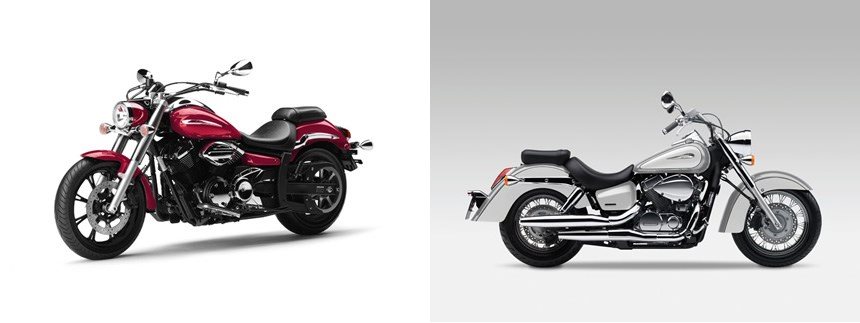 Yamaha XVS 950 A 2013 vs Honda VT 750 Shadow 2016