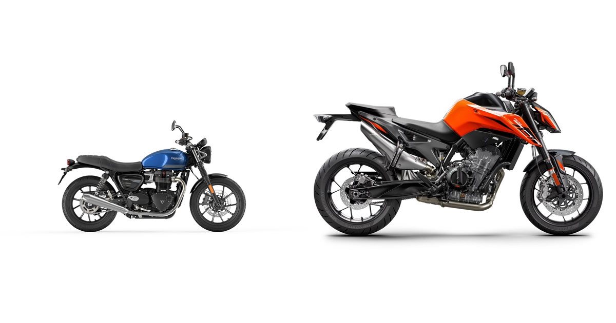 Triumph Street Twin 2022 vs KTM 790 Duke 2022