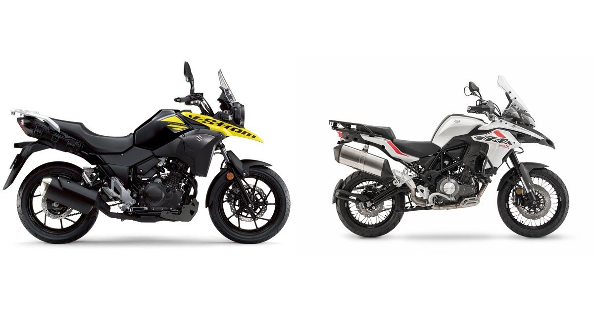 Suzuki V-Strom 250 2018 vs Benelli TRK 502 X 2021