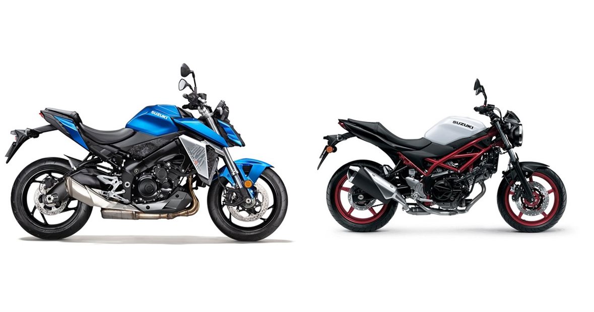 Comparaison des motos Suzuki GSX-S950 2022 VS. Suzuki SV650 2022