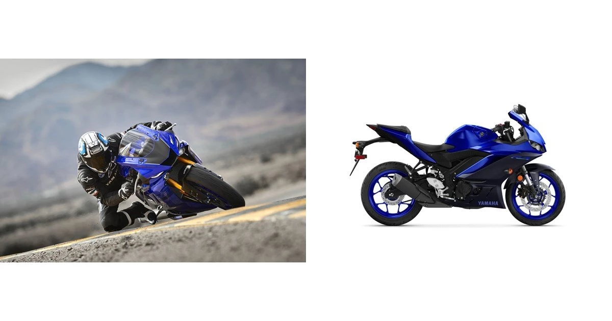 Yamaha YZF-R6 2018 vs Yamaha R3 2022