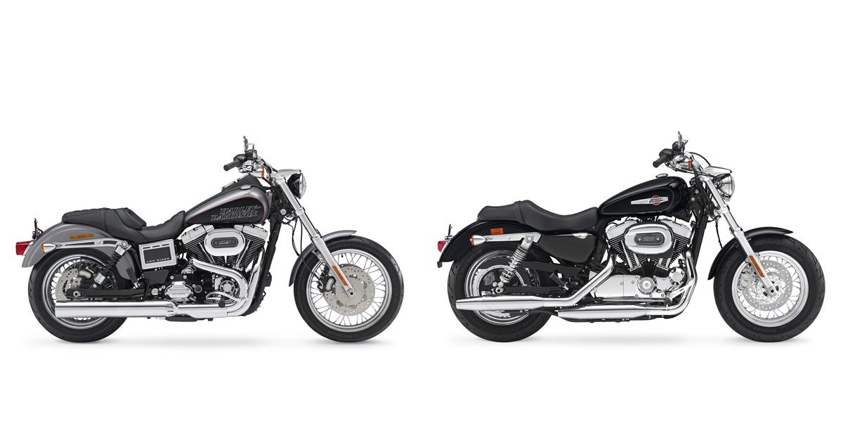 Harley-Davidson Dyna Low Rider FXDL 2017 vs Harley-Davidson Sportster ...