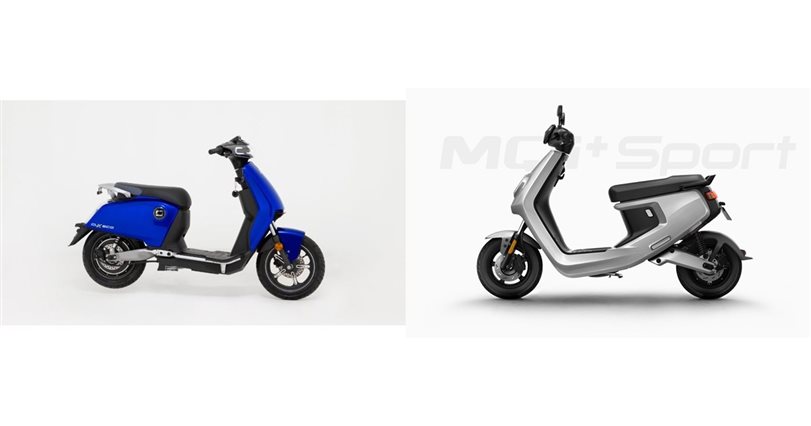 Motorrad Vergleich Super Soco CUx ECO 2022 vs. NIU MQi+ Sport 2022