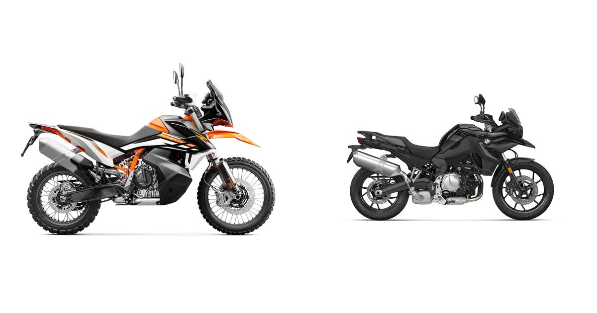 KTM 890 Adventure R 2022 vs BMW F 750 GS 2022