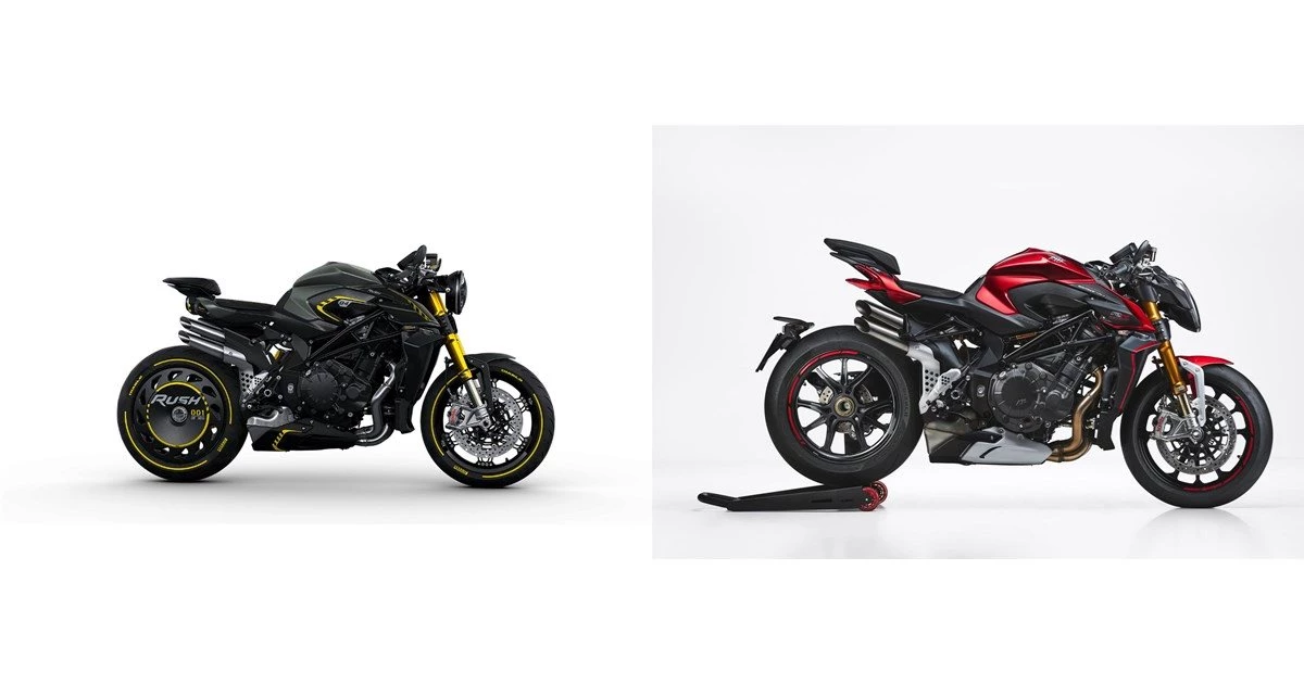 MV Agusta Rush 1000 2022 vs MV Agusta Brutale 1000 RR 2021