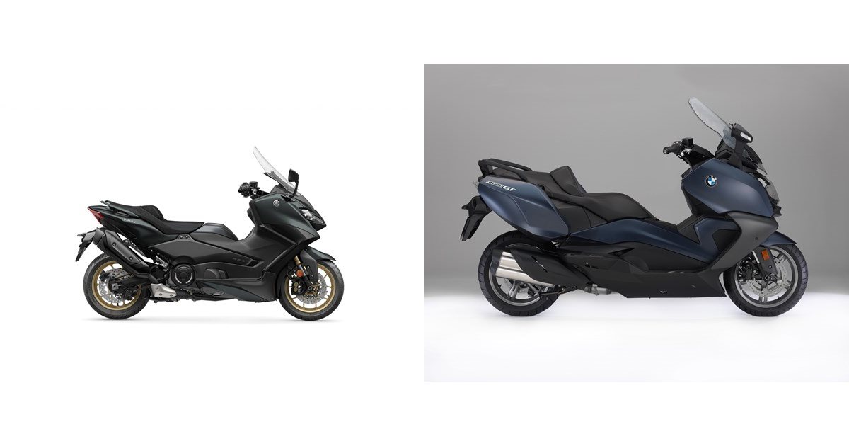 Yamaha TMAX Tech MAX 2022 vs BMW C 650 GT 2018