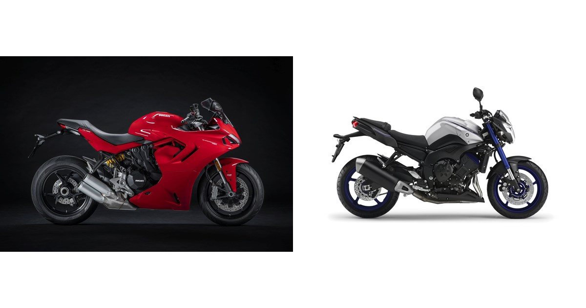 Ducati SuperSport 950 2021 vs Yamaha FZ-8N 2015
