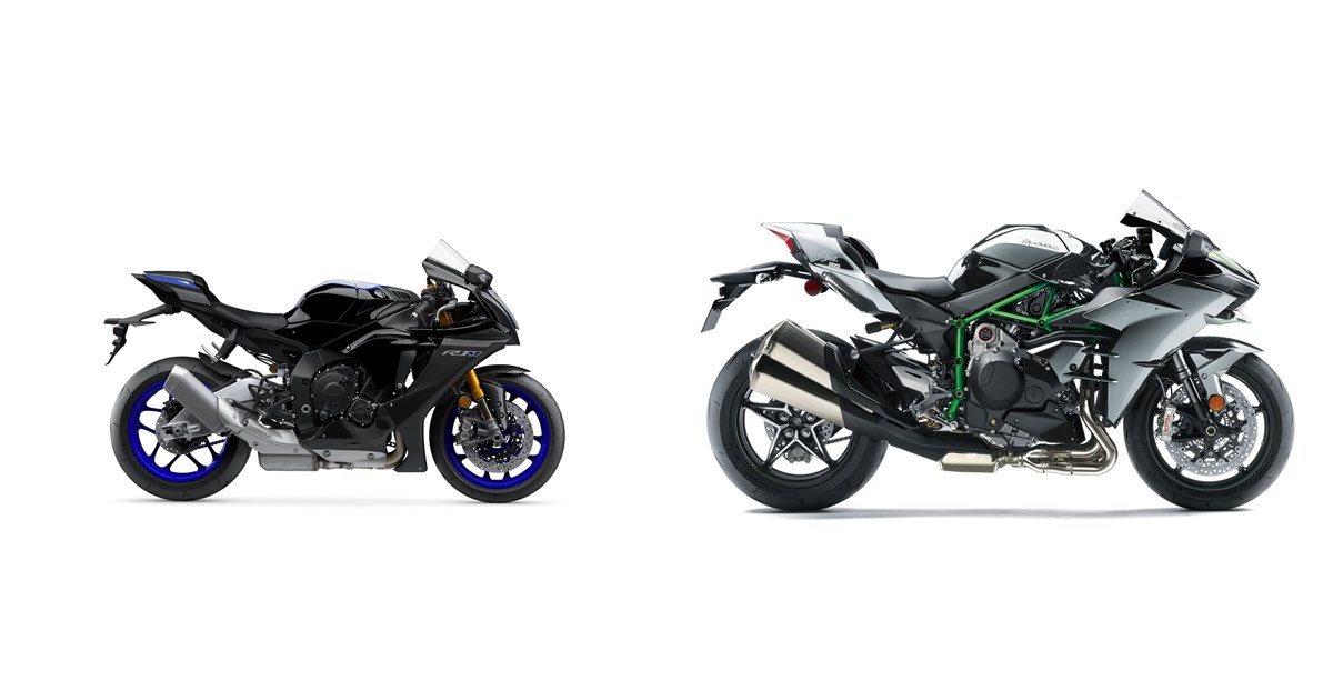 Yamaha R1M 2020 vs Kawasaki Ninja H2 2020