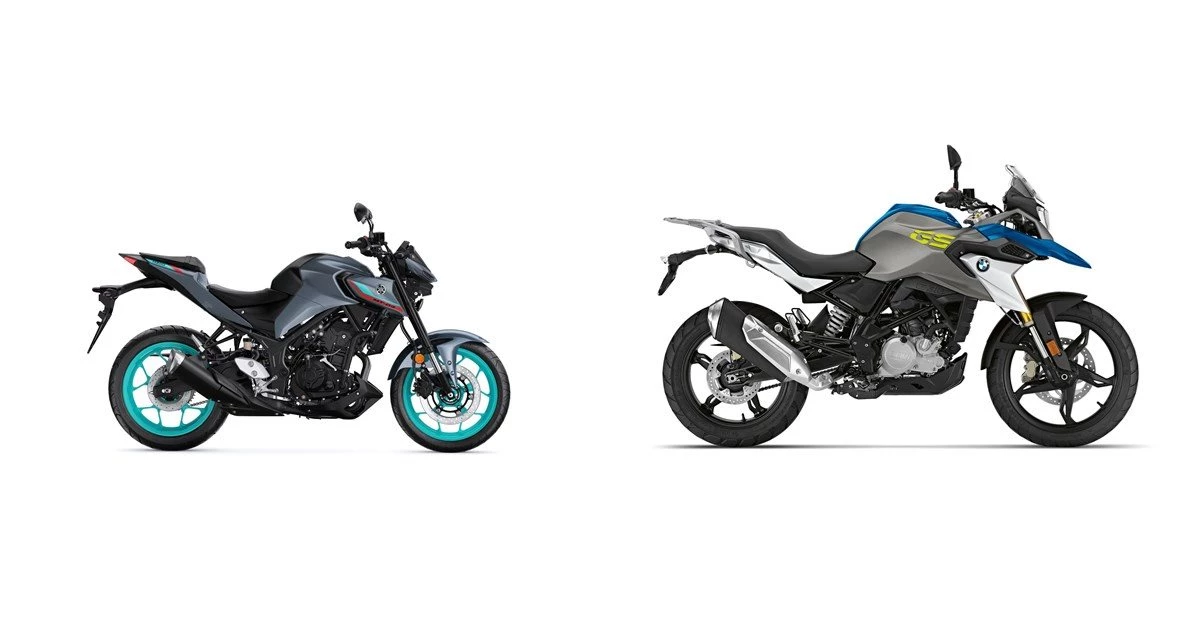 Yamaha MT-03 2022 vs BMW G 310 GS 2020