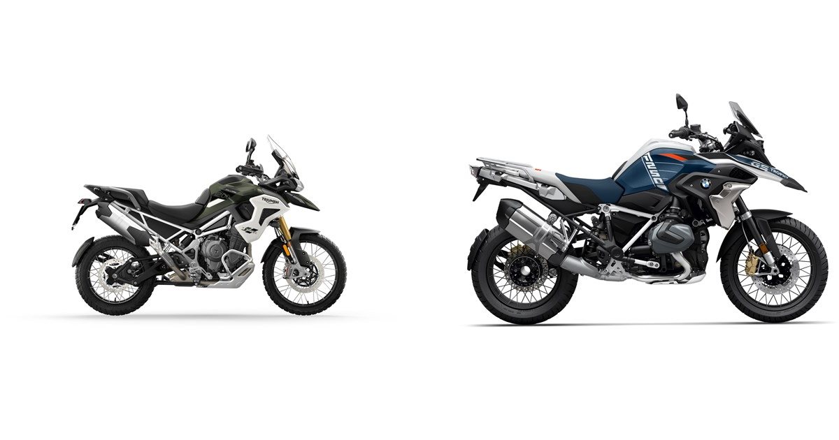 Triumph Tiger 1200 Rally PRO 2022 vs BMW R 1250 GS 2023