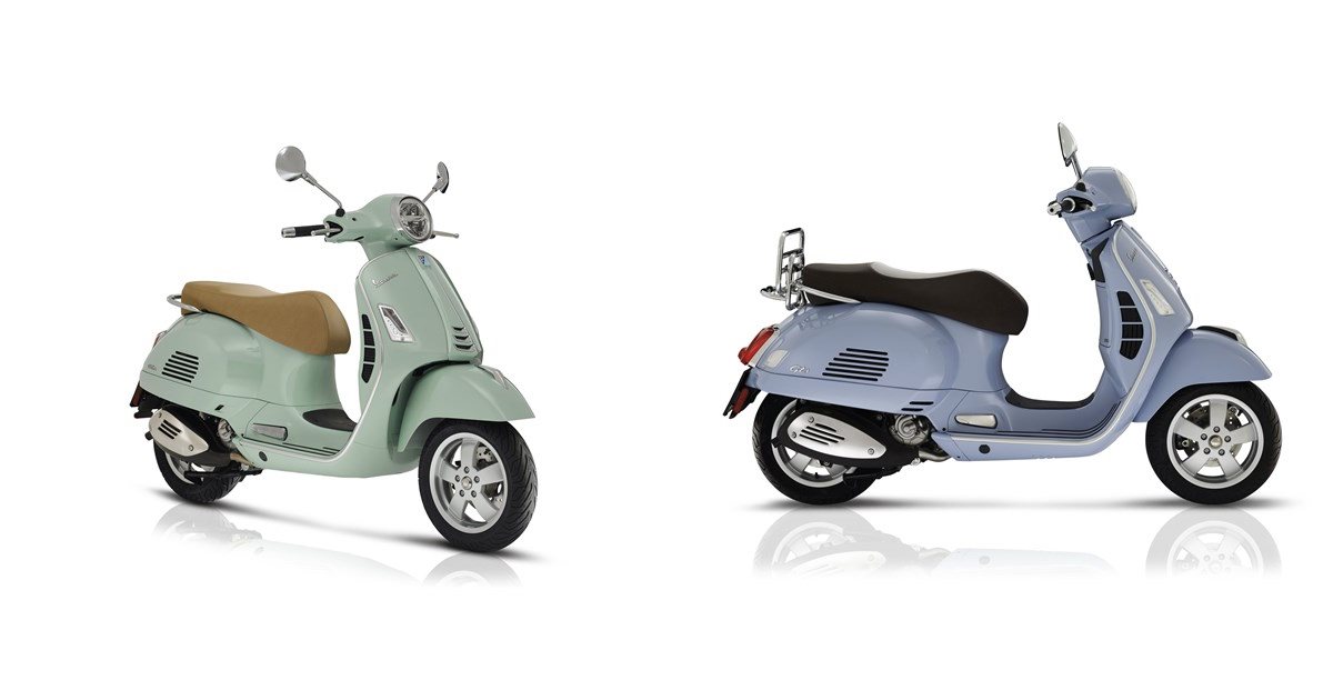 Comparaison des motos Vespa GTS 300 hpe 2019 VS. Vespa GTS 300 i.e. 2018