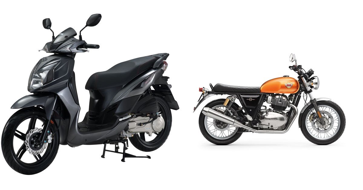 Sym Symphony SR 125 2021 vs Royal Enfield Interceptor 650 2020