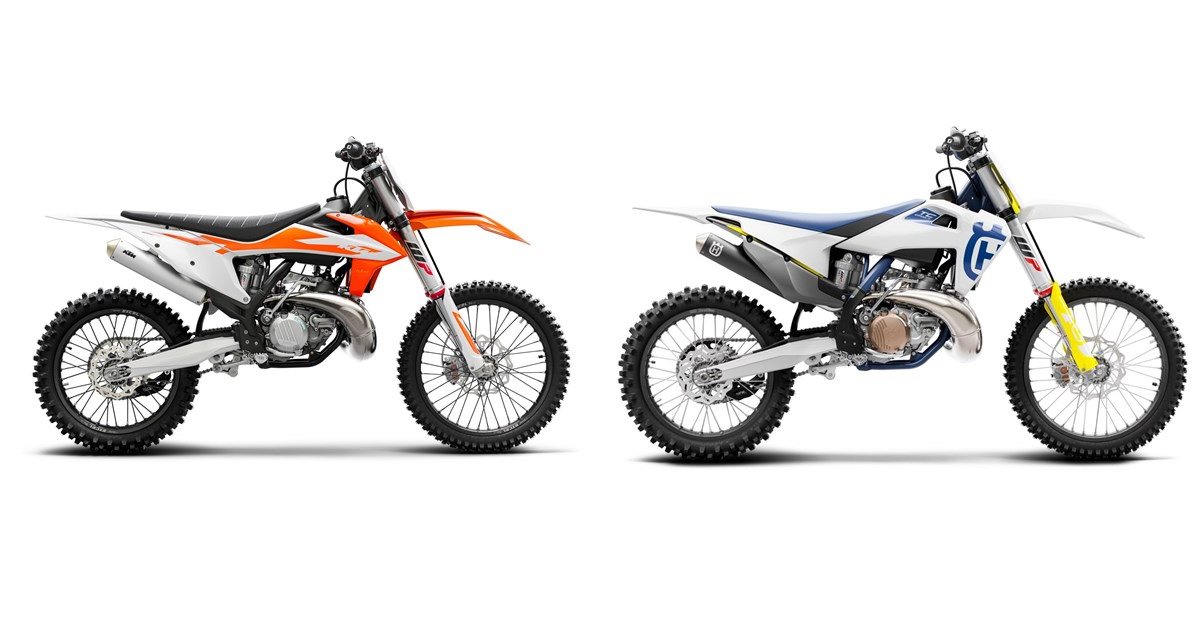 Motorrad Vergleich KTM 250 SX 2020 vs. Husqvarna TC 250 2020