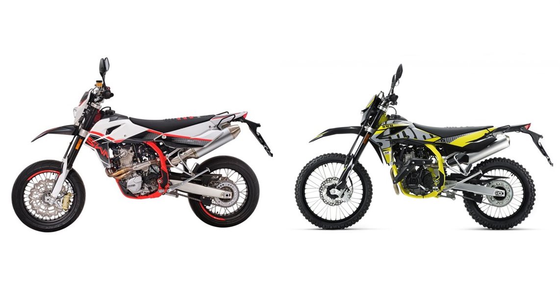 Motorrad Vergleich SWM SM 500 R 2022 vs. SWM RS 125 R 2020
