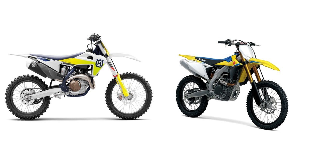 Husqvarna FC 450 2021 vs Suzuki RM-Z450 2019
