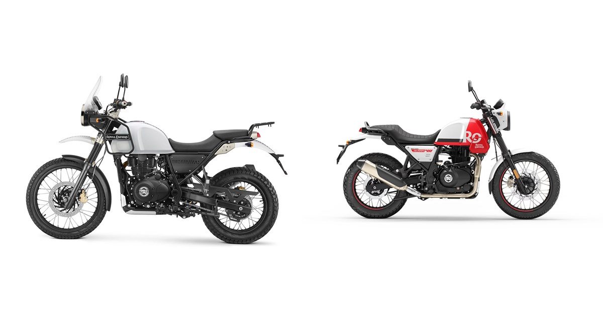 Royal Enfield Himalayan 2018 vs Royal Enfield Scram 411 2022