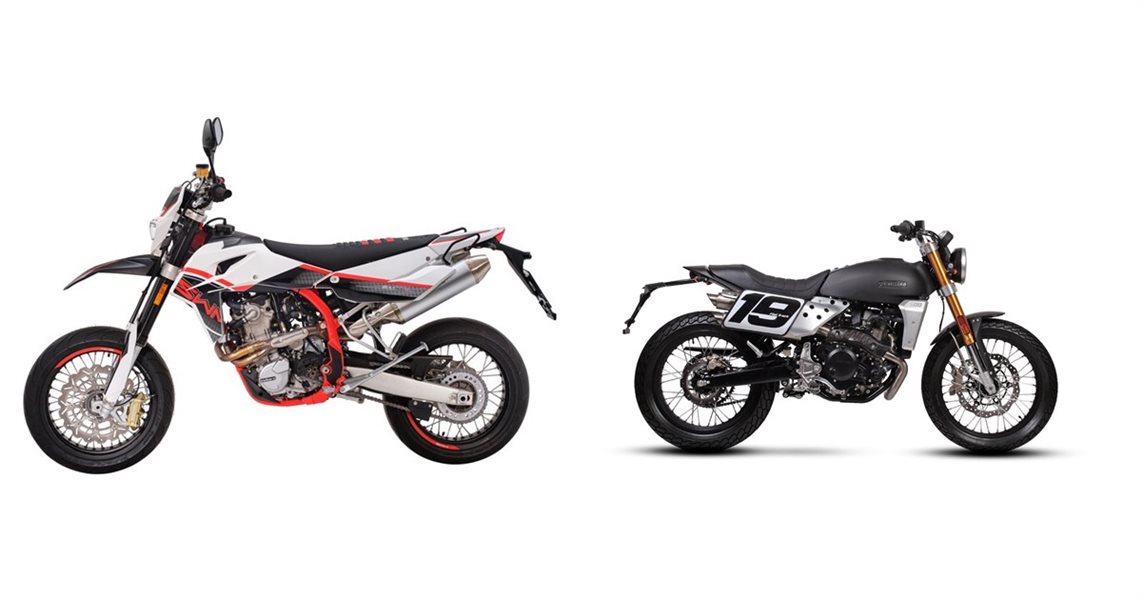 SWM SM 500 R 2022 vs Fantic Caballero Flat Track 500 2021