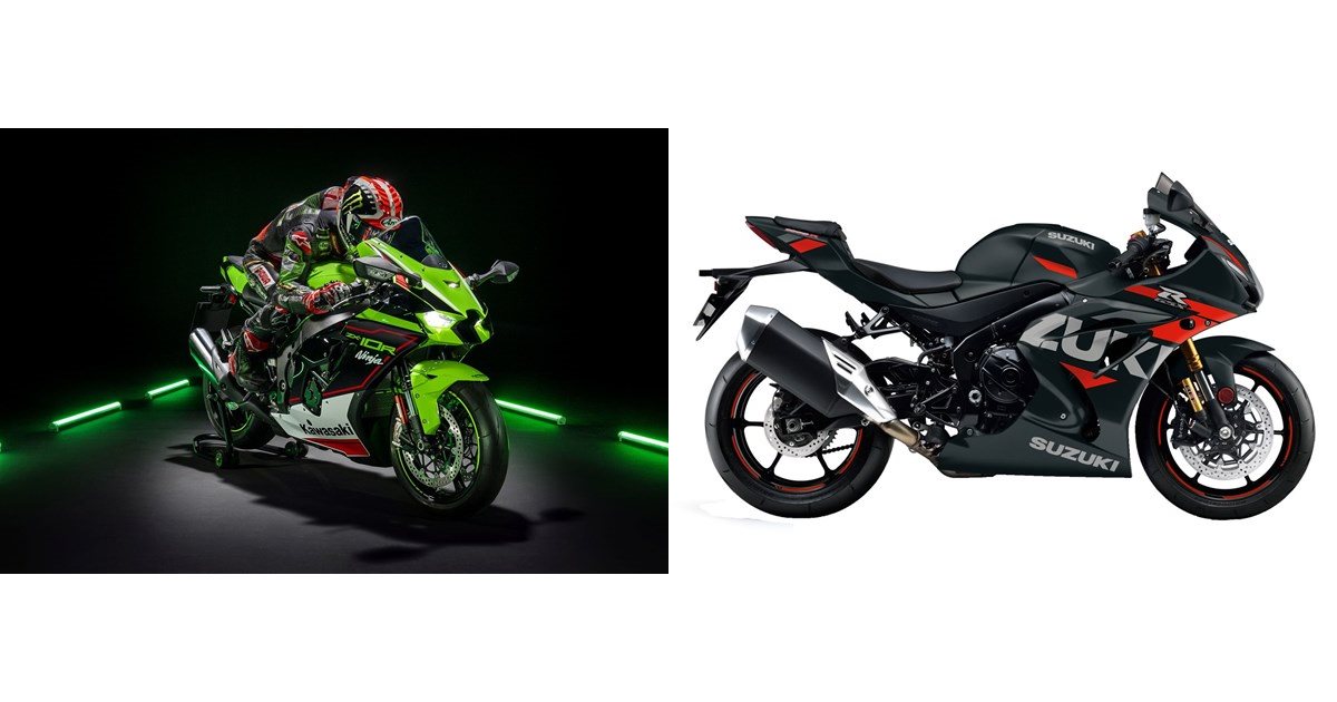 Kawasaki Ninja ZX-10R 2022 vs Suzuki GSX-R 1000 2021