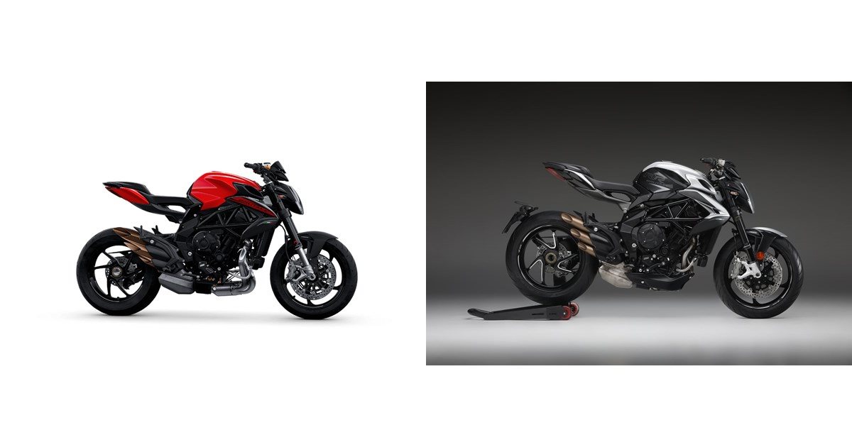 MV Agusta Brutale 800 Rosso 2022 vs MV Agusta Brutale 800 RR 2020