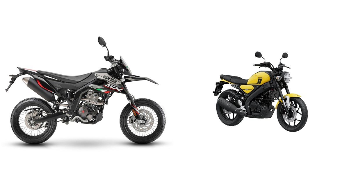 Aprilia SX 125 2020 vs Yamaha XSR125 2022