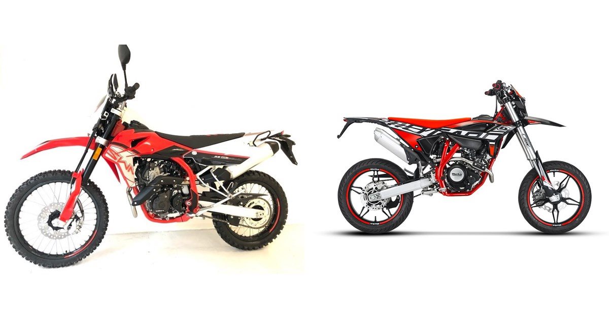 Comparaison des motos SWM RS 125 R 2022 VS. Beta RR Motard 125 4T LC 2022