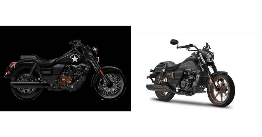 Comparaison des motos United Motors UM Renegade Commando 125 2021 VS ...