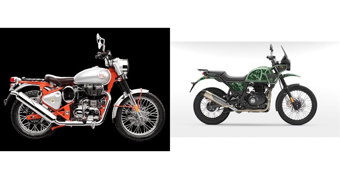 Royal Enfield Bullet Trials 500 2020 vs Royal Enfield Himalayan 410 2022