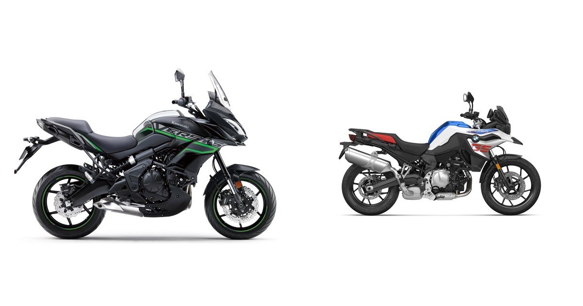 Motorrad Vergleich Kawasaki Versys 650 2020 vs. BMW F 750 GS 2023