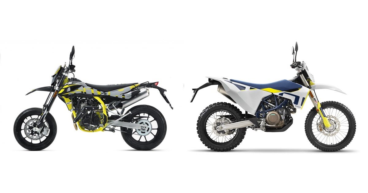SWM SM 125 R 2020 vs Husqvarna 701 Enduro 2022