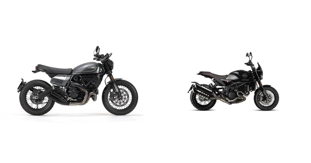 Ducati Scrambler Nightshift 2022 vs Moto Morini Super Scrambler 2022