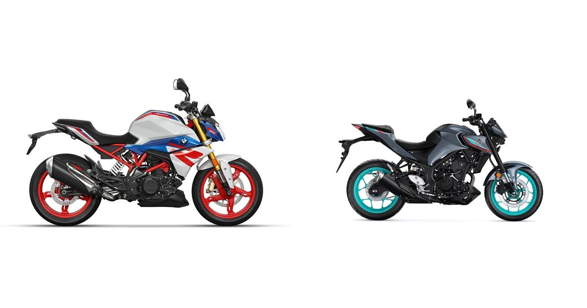 BMW G 310 R 2023 vs Yamaha MT-03 2022