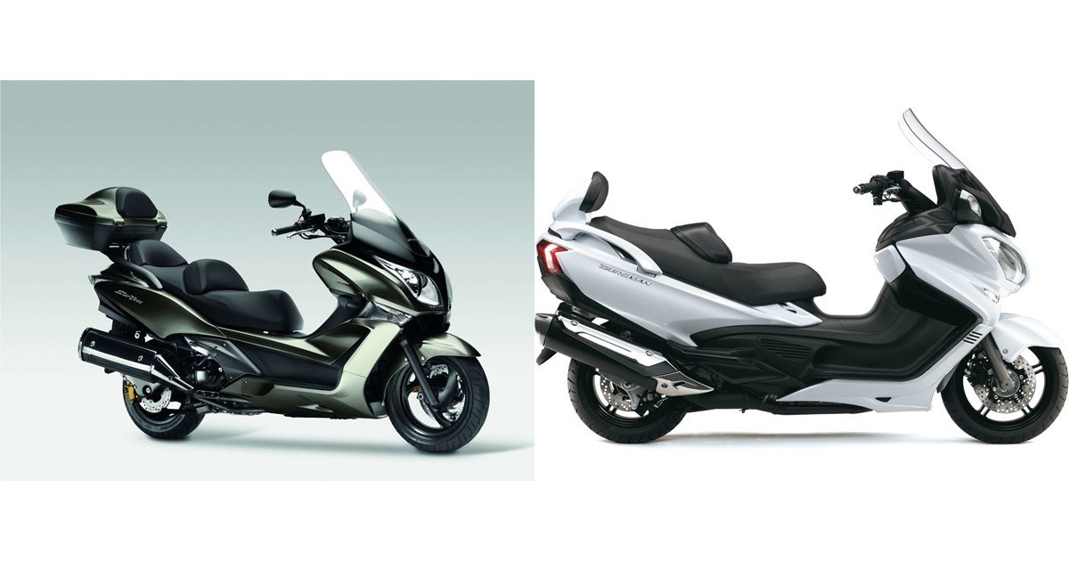 Honda SW-T600 2014 vs Suzuki Burgman 650 Executive 2018