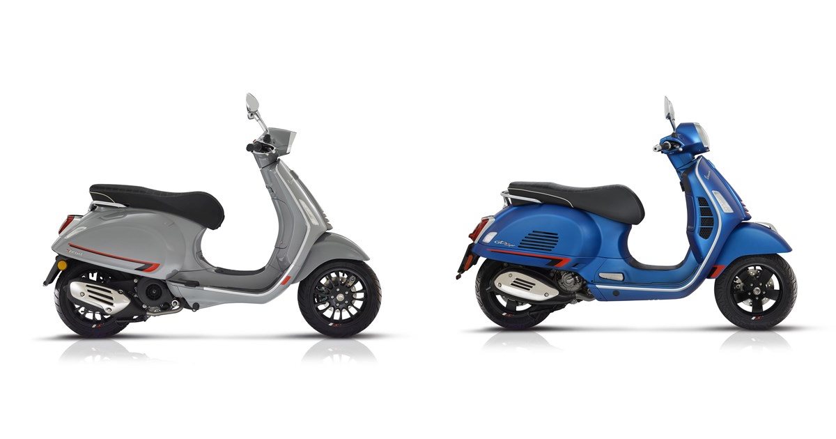 Motorrad Vergleich Vespa Sprint 125ie 3v S 2020 vs. Vespa GTS 300 hpe Super Sport 2020