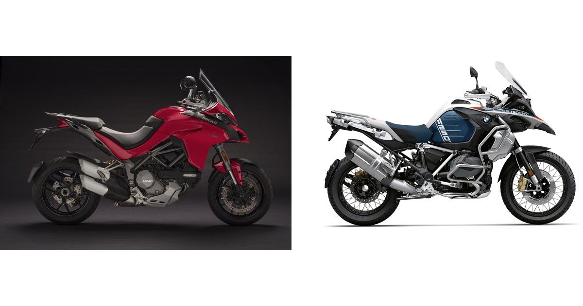 Ducati Multistrada 1260 S 2020 vs BMW R 1250 GS Adventure 2023