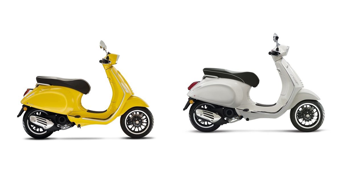 Vespa Sprint 50 2022 vs Vespa Sprint 125 iGET 2021